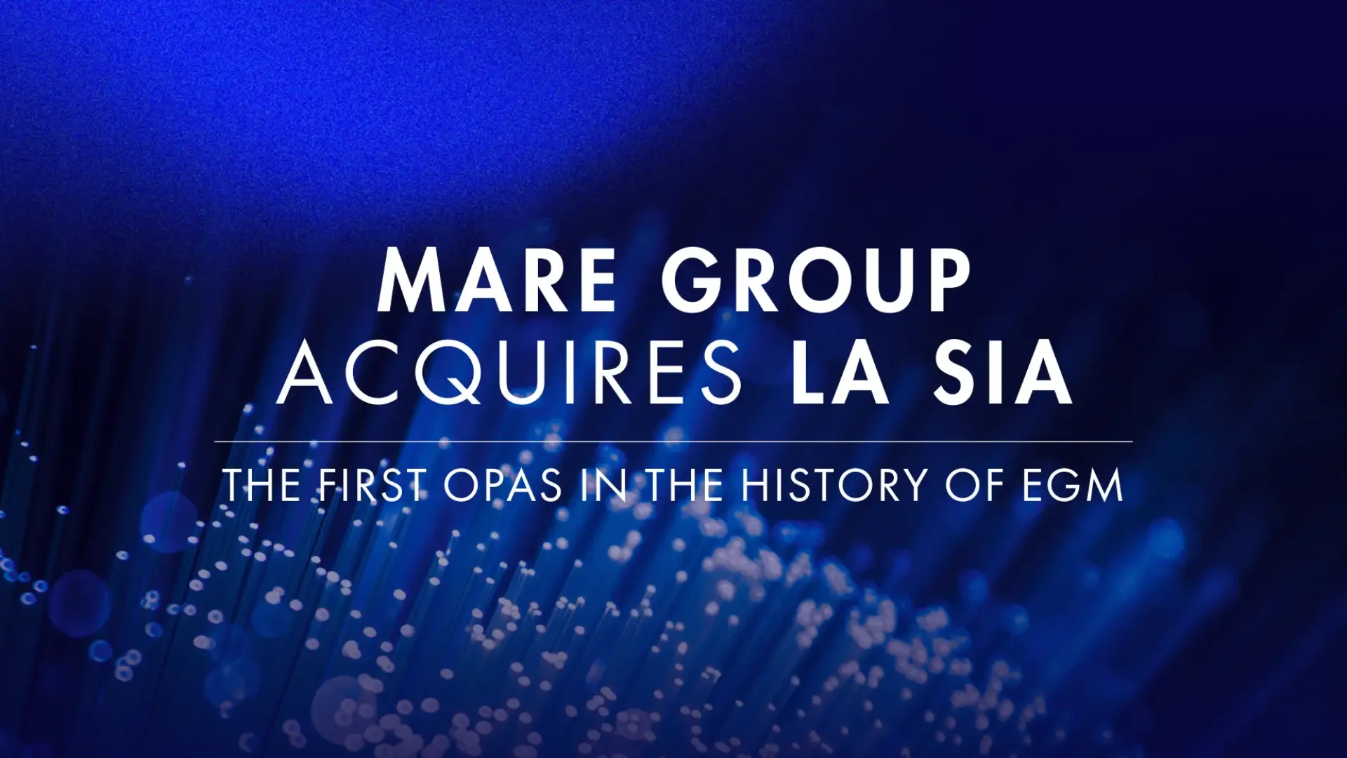 Mare Group – Innovation Attitude